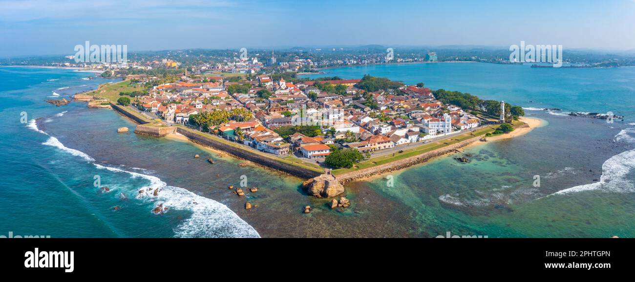 Aerial view of Galle, a town at Sri Lanka Stock Photo - Alamy