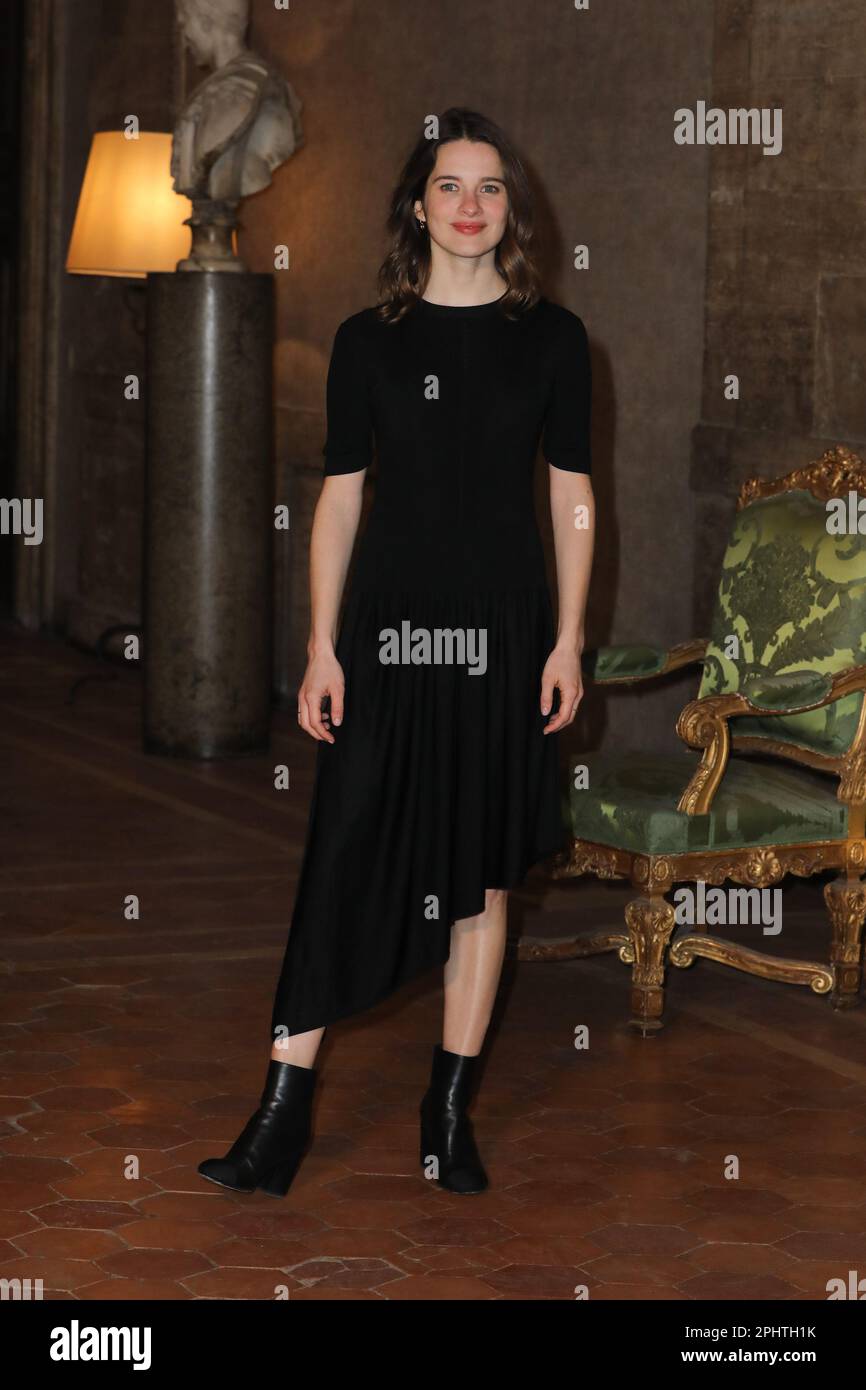 Rome, Italy. 29th Mar, 2023. Rome, Palazzo Farnese, opening evening ...