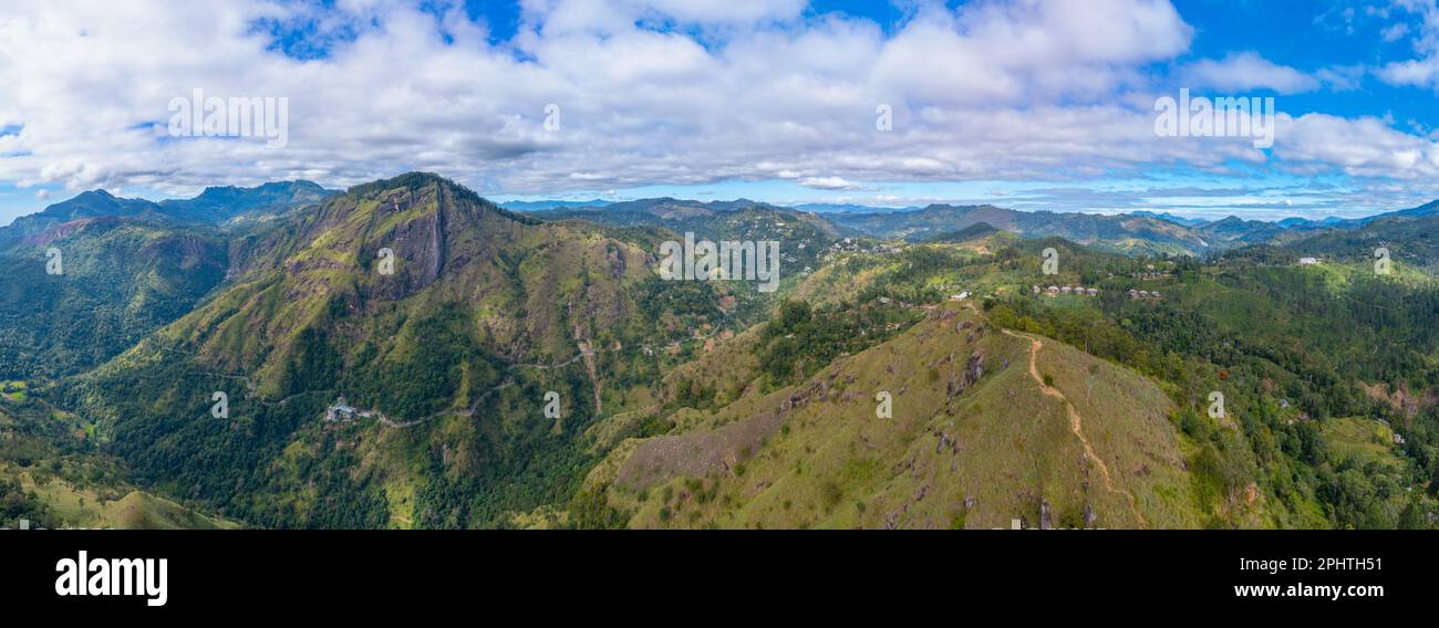 Aerial view of little adam's peak at Sri Lanka Stock Photo - Alamy