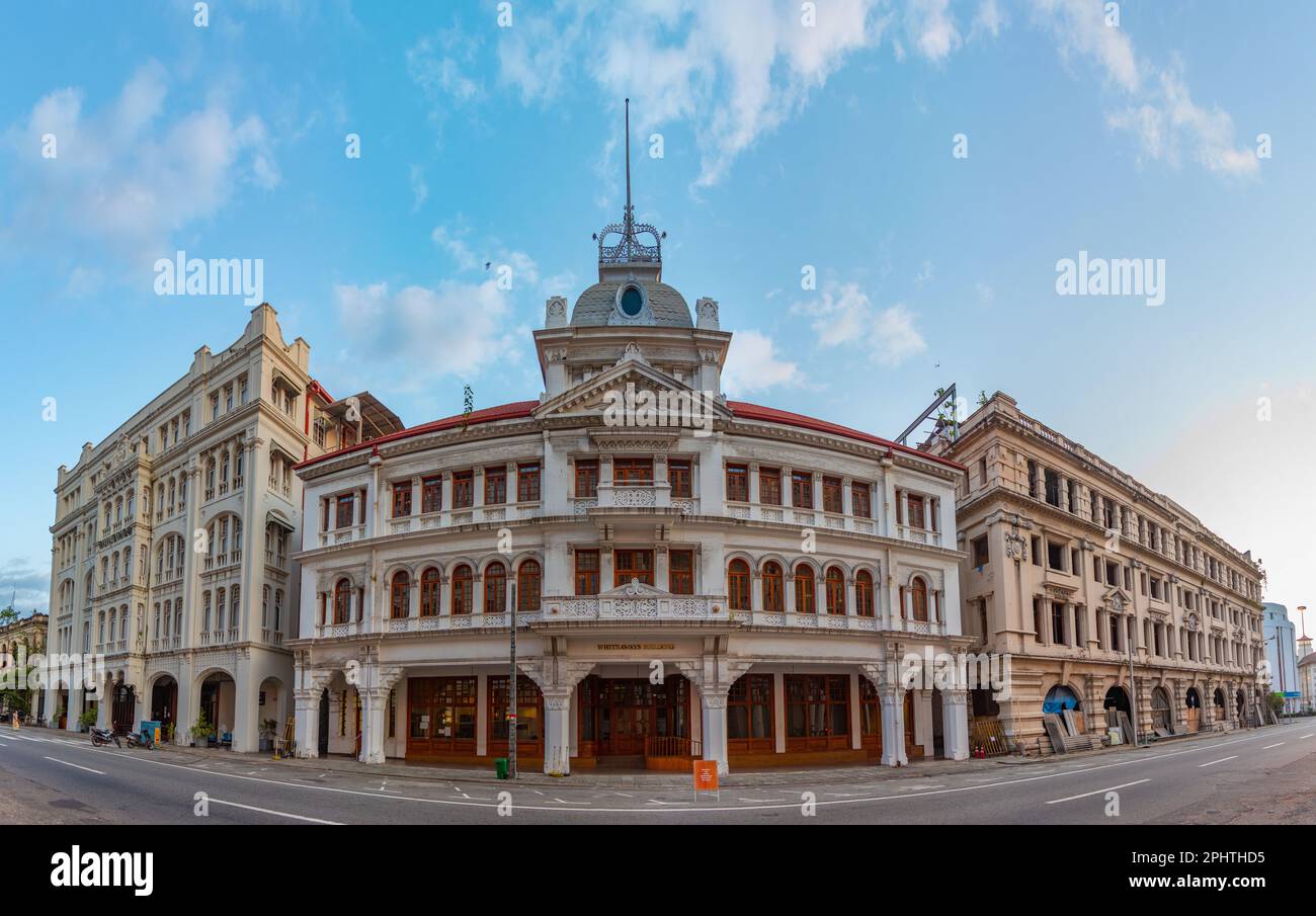 Whiteaways building in the colonial district of Colombo, Sri Lanka ...