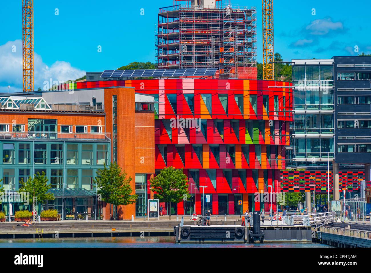 Kuggen university building in Swedish town Göteborg Stock Photo - Alamy