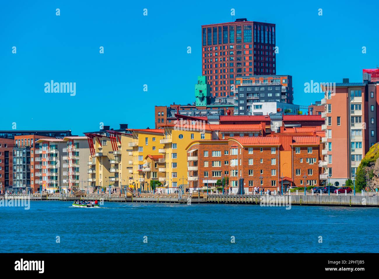 Waterfront in the port of Göteborg, Sweden Stock Photo - Alamy