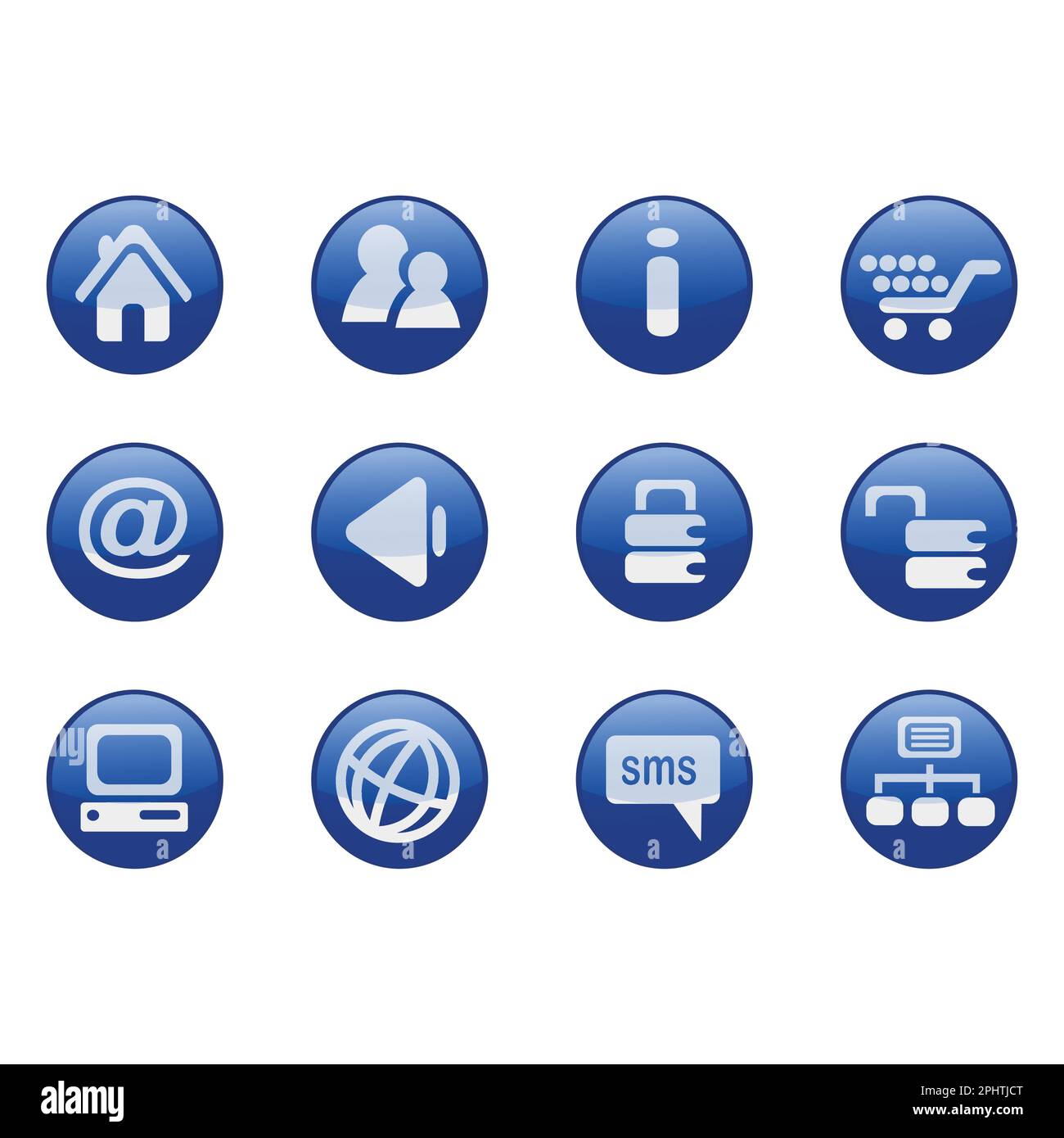 Web icons set, blue circle buttons, clean vector Stock Vector Image ... Web icons set, blue circle buttons, clean vector Stock Vector Image ...