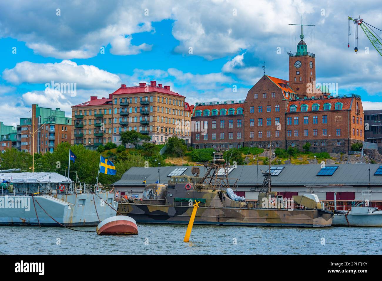 Military vessels in the port of Göteborg, Sweden Stock Photo - Alamy
