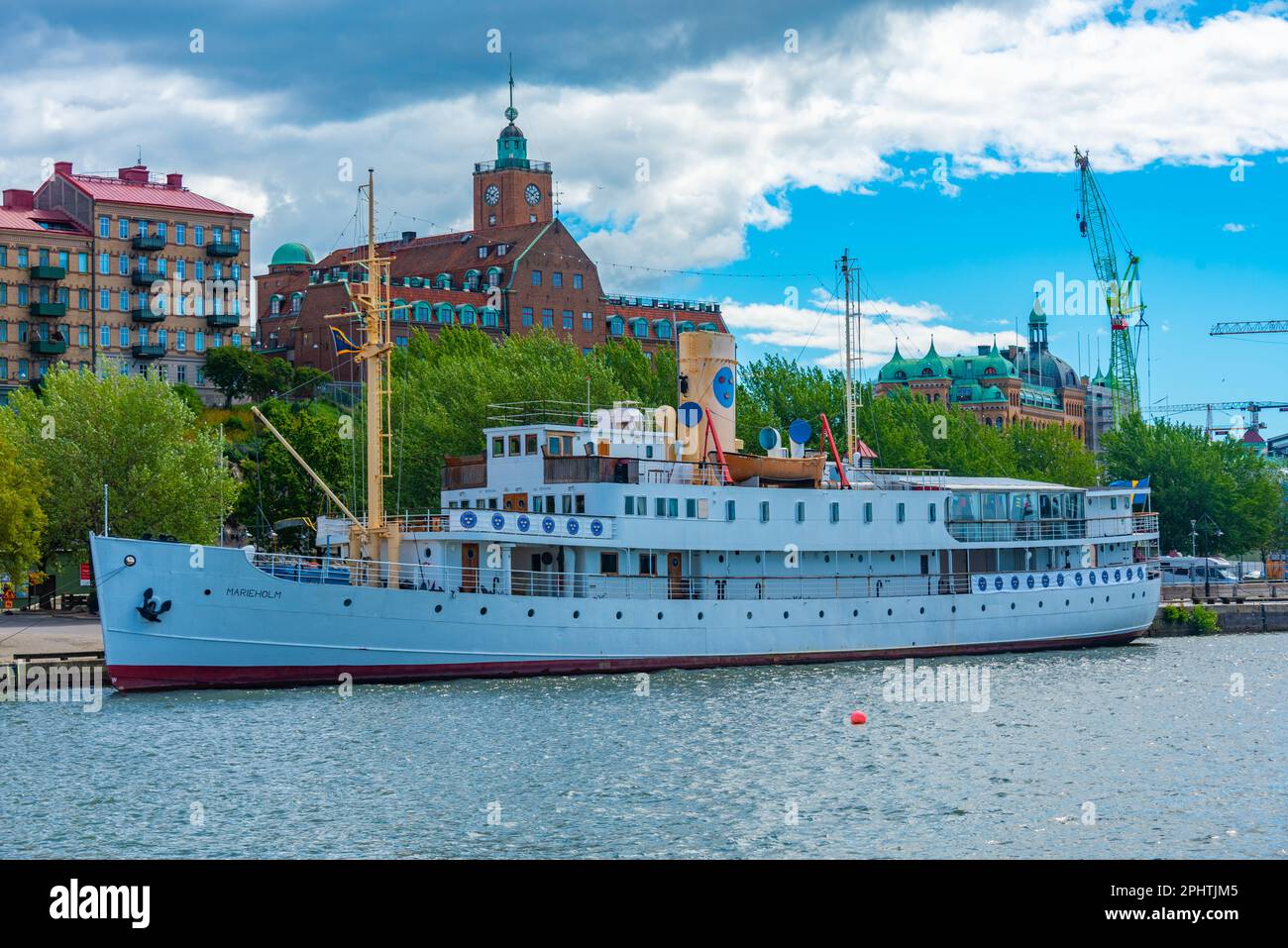 Restaurant boat S/S Marieholm in Göteborg, Sweden Stock Photo - Alamy
