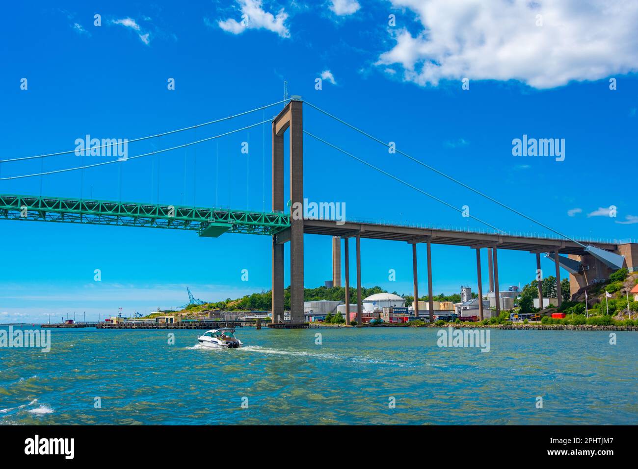 Älvsborgsbron bridge in Swedish town Göteborg Stock Photo - Alamy