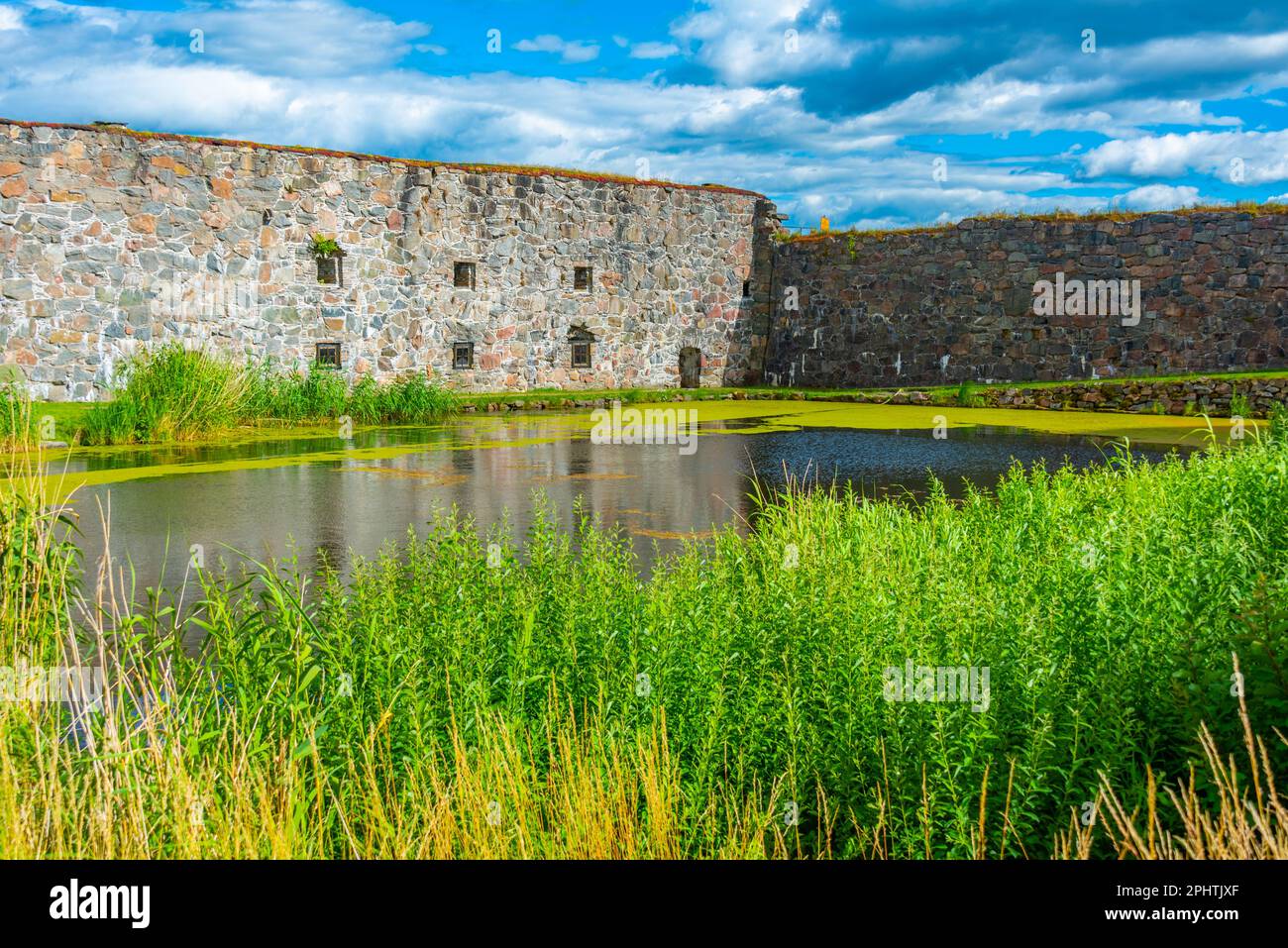 View of Bohus Fortress in Sweden Stock Photo - Alamy