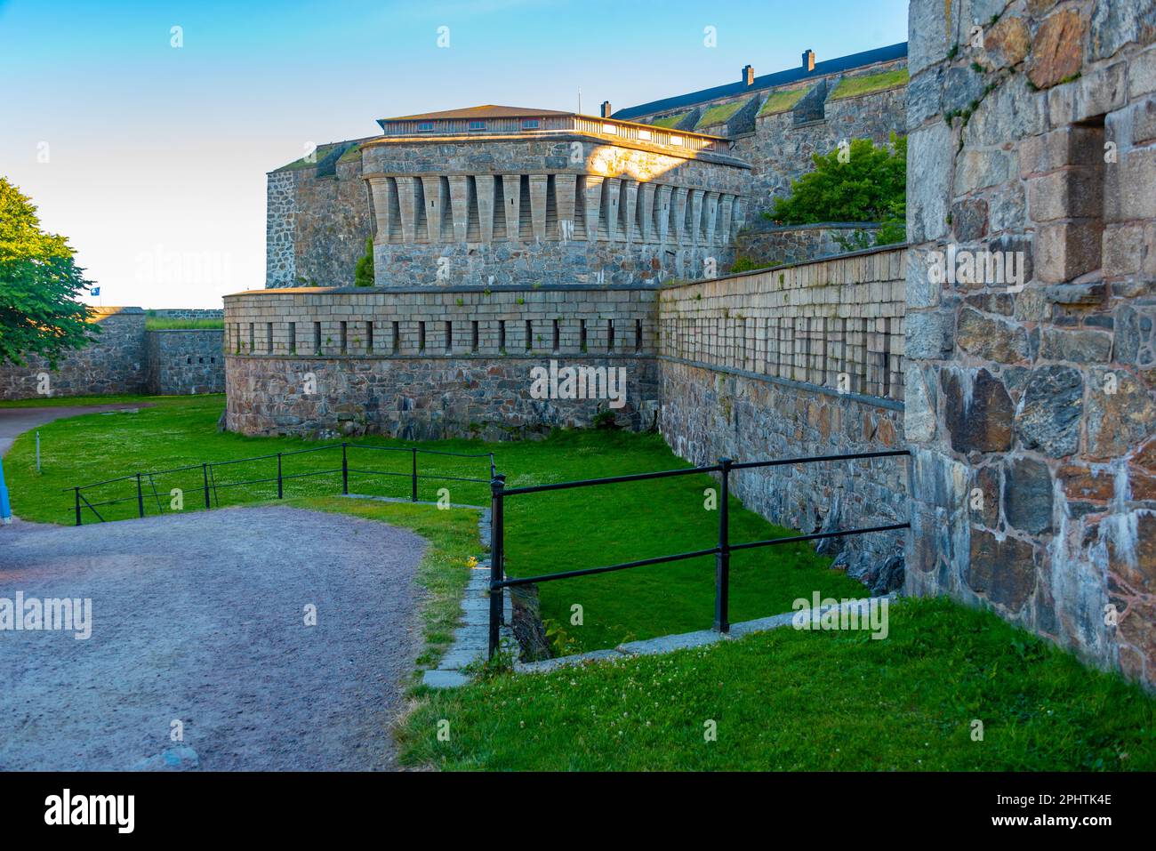 Carlsten fortress in Swedish town Marstrand Stock Photo - Alamy