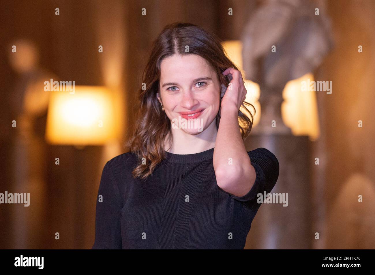 Rome, Italy. 29th Mar, 2023. French actress Rebecca Marder attends the ...