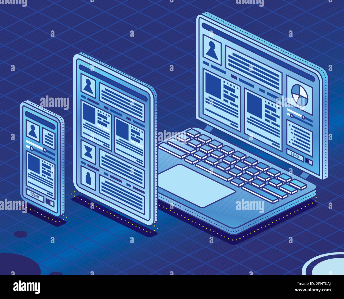 Pc Stock Vector Images - Alamy