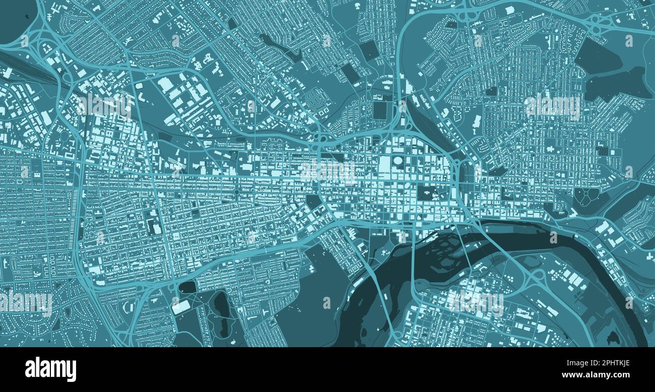 Map of richmond hi-res stock photography and images - Alamy