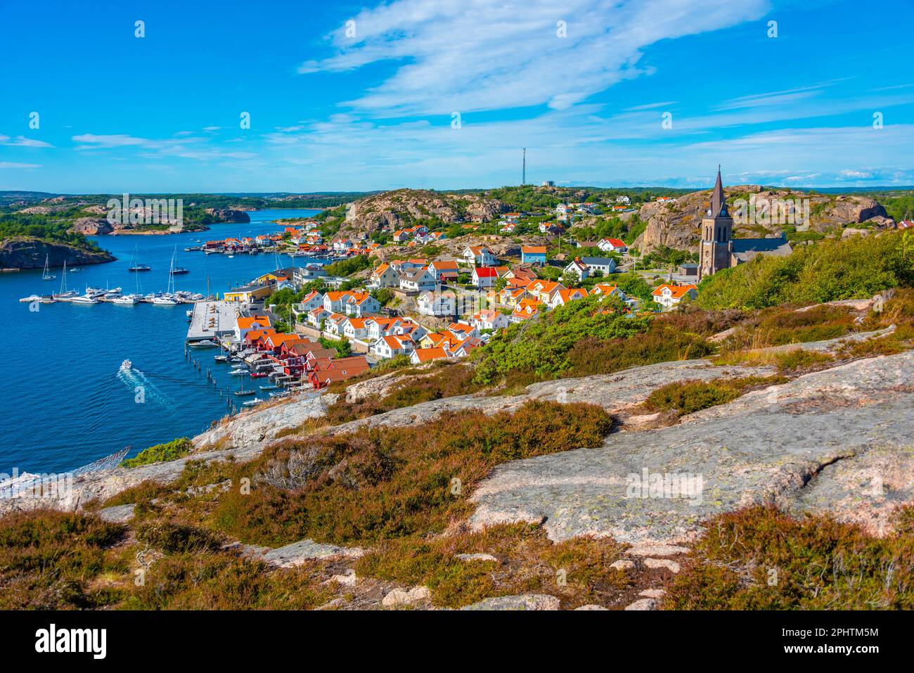 Fjallbacka aerial view hi-res stock photography and images - Alamy