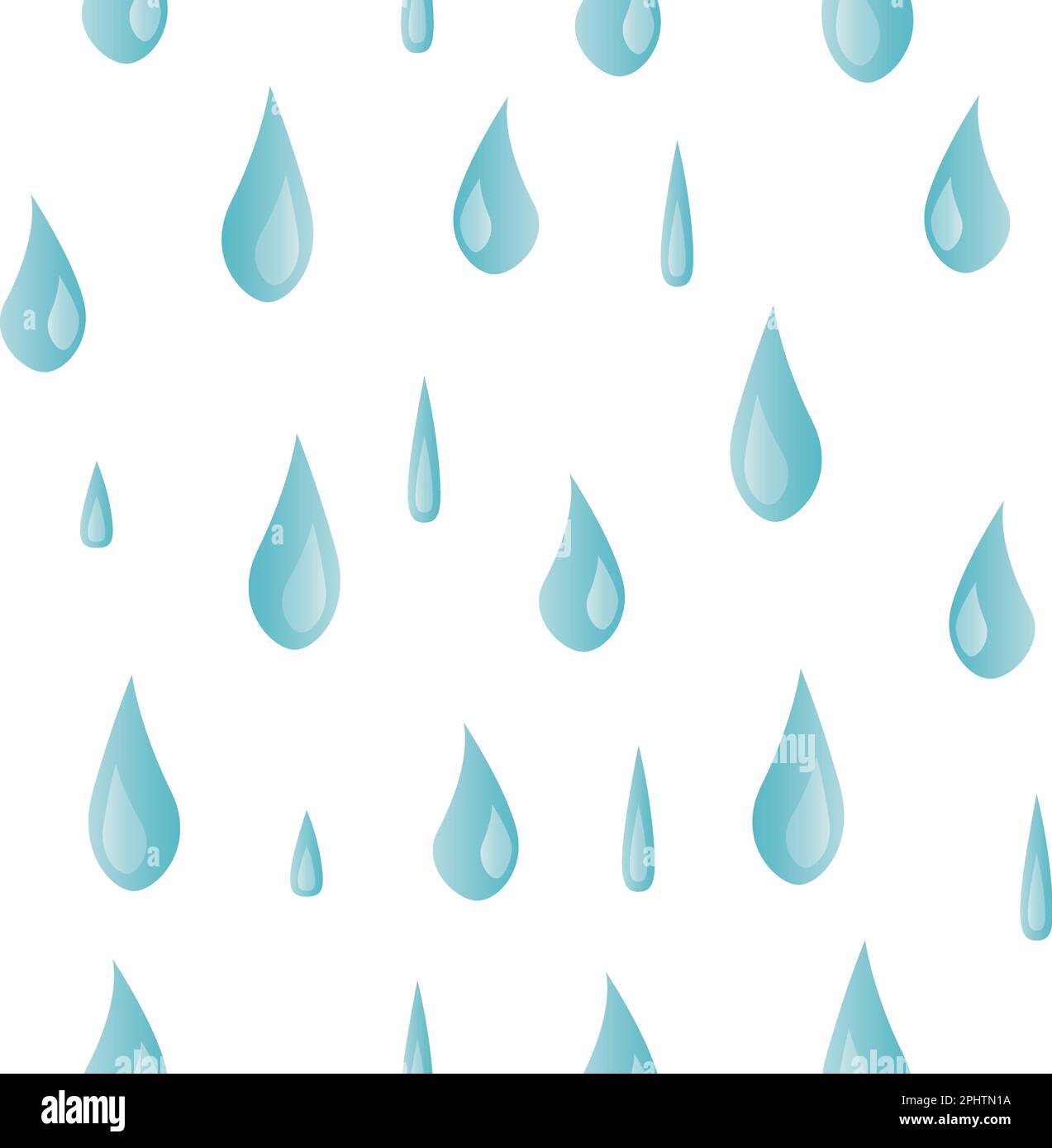 Rain drops vector seamless pattern. Pattern for textiles, decor Stock ...