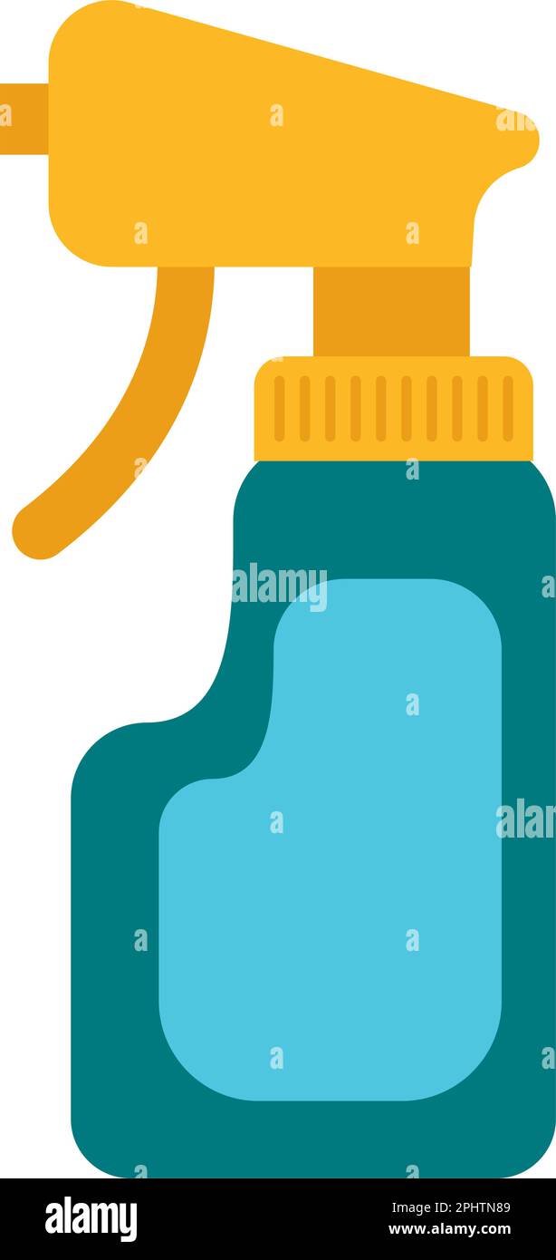 Blue bottle spray icon on hygiene label Stock Vector Image & Art - Alamy