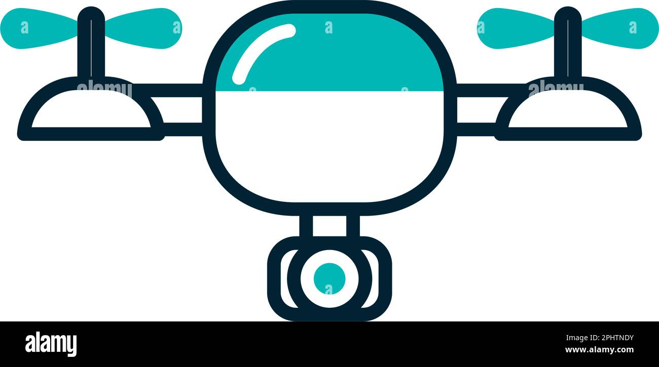 Flying drones technological advancement Stock Vector Image & Art - Alamy