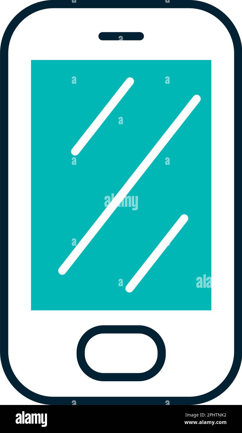 smartphone tech device icon Stock Vector Image & Art - Alamy