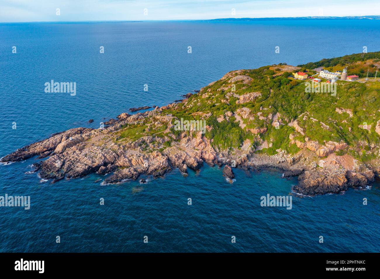 Aerial view of Kullaberg peninsula in Sweden Stock Photo - Alamy