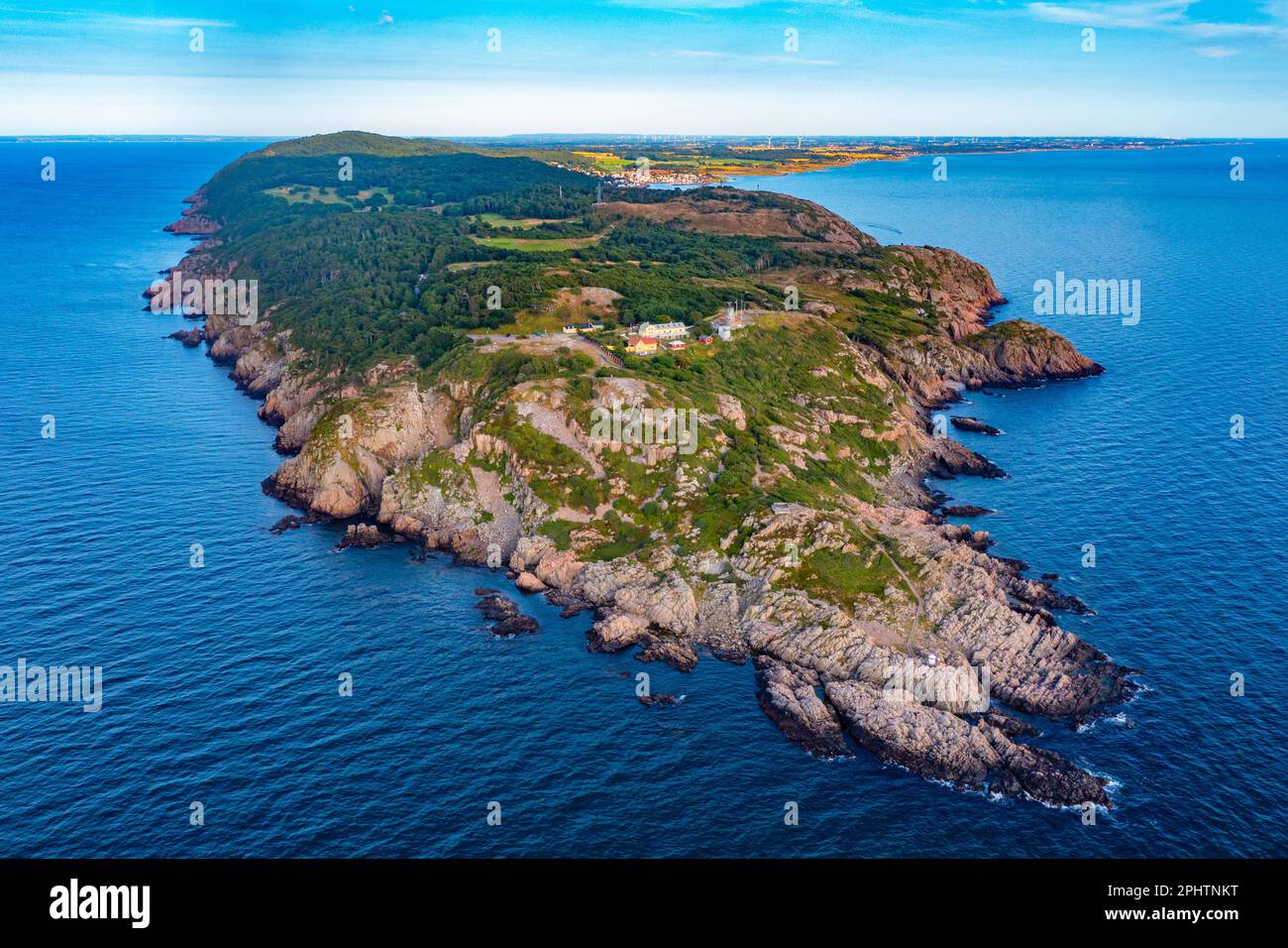 Aerial view of Kullaberg peninsula in Sweden Stock Photo - Alamy