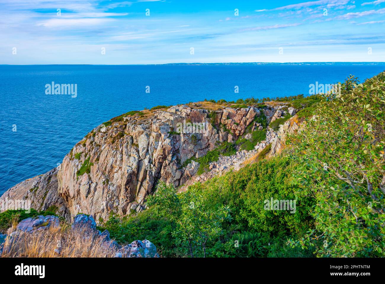 Aerial view of Kullaberg peninsula in Sweden Stock Photo - Alamy