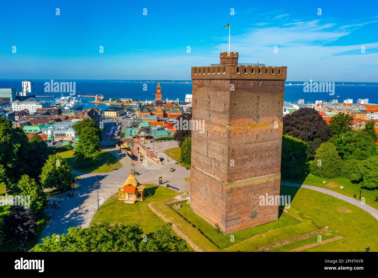 Karnan castle in helsingborg hi-res stock photography and images - Alamy