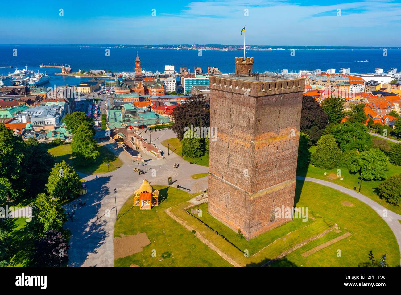 Karnan castle in helsingborg hi-res stock photography and images - Alamy