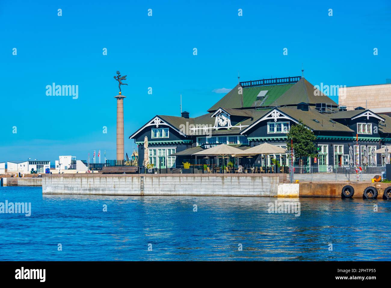 Tivoli restaurant of Swedish town Helsingborg Stock Photo - Alamy