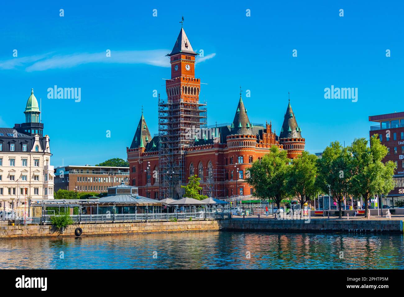 Town hall of Swedish town Helsingborg Stock Photo - Alamy