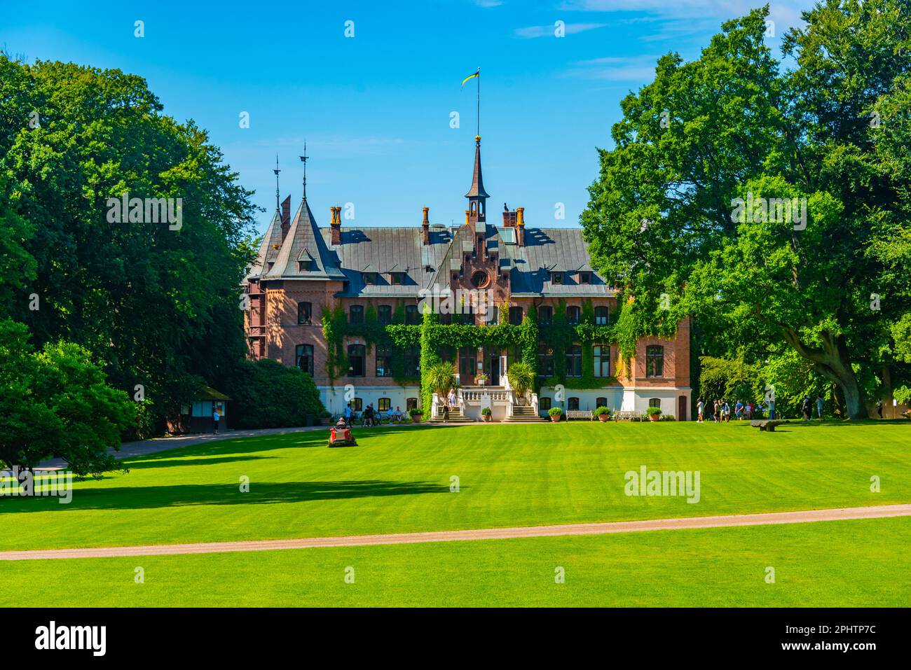 View of Sofiero palace in Sweden Stock Photo - Alamy