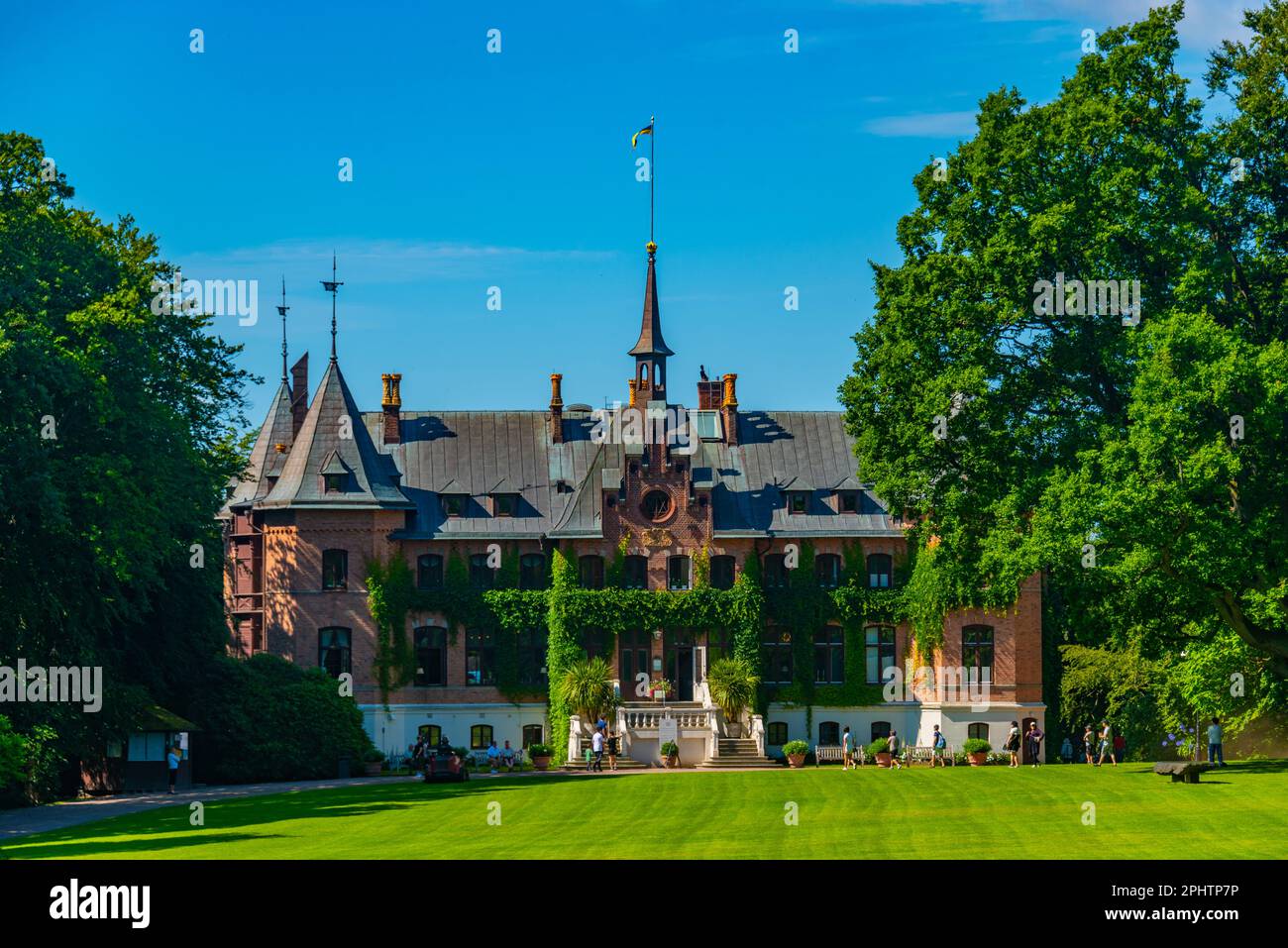 View of Sofiero palace in Sweden Stock Photo - Alamy