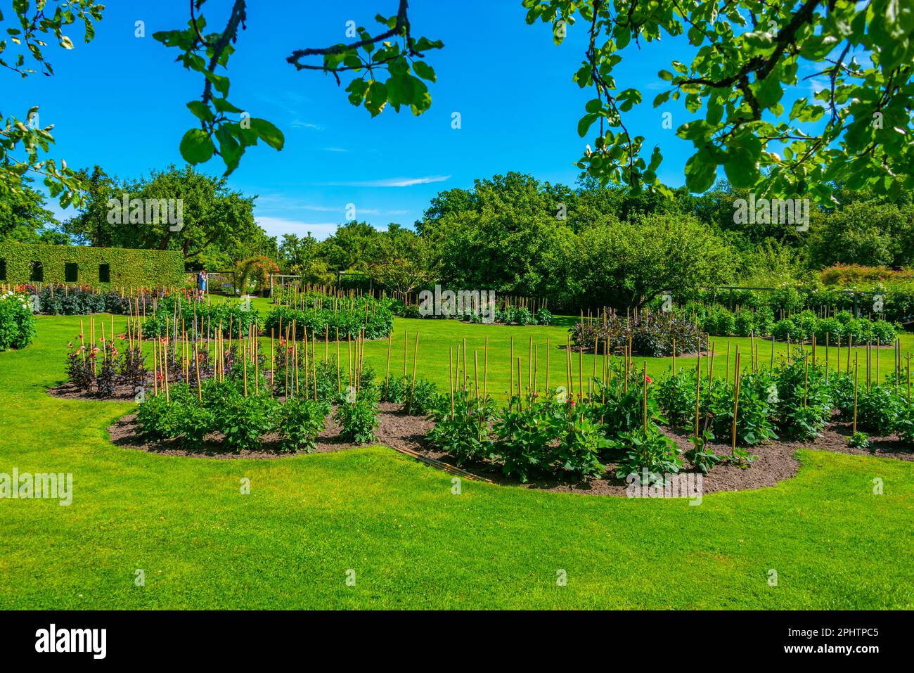 Gardens at Sofiero palace in Sweden Stock Photo - Alamy