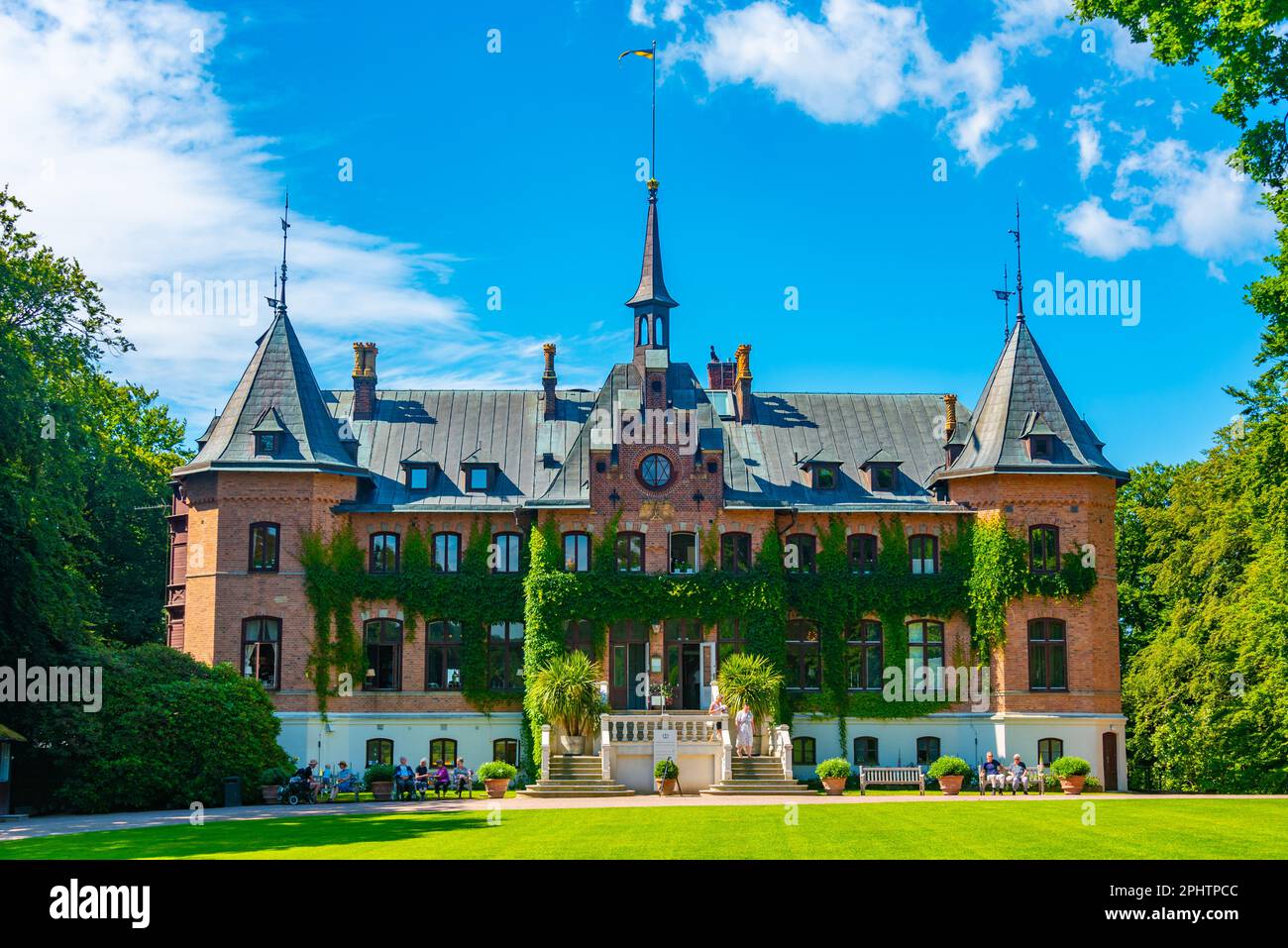 View of Sofiero palace in Sweden Stock Photo - Alamy