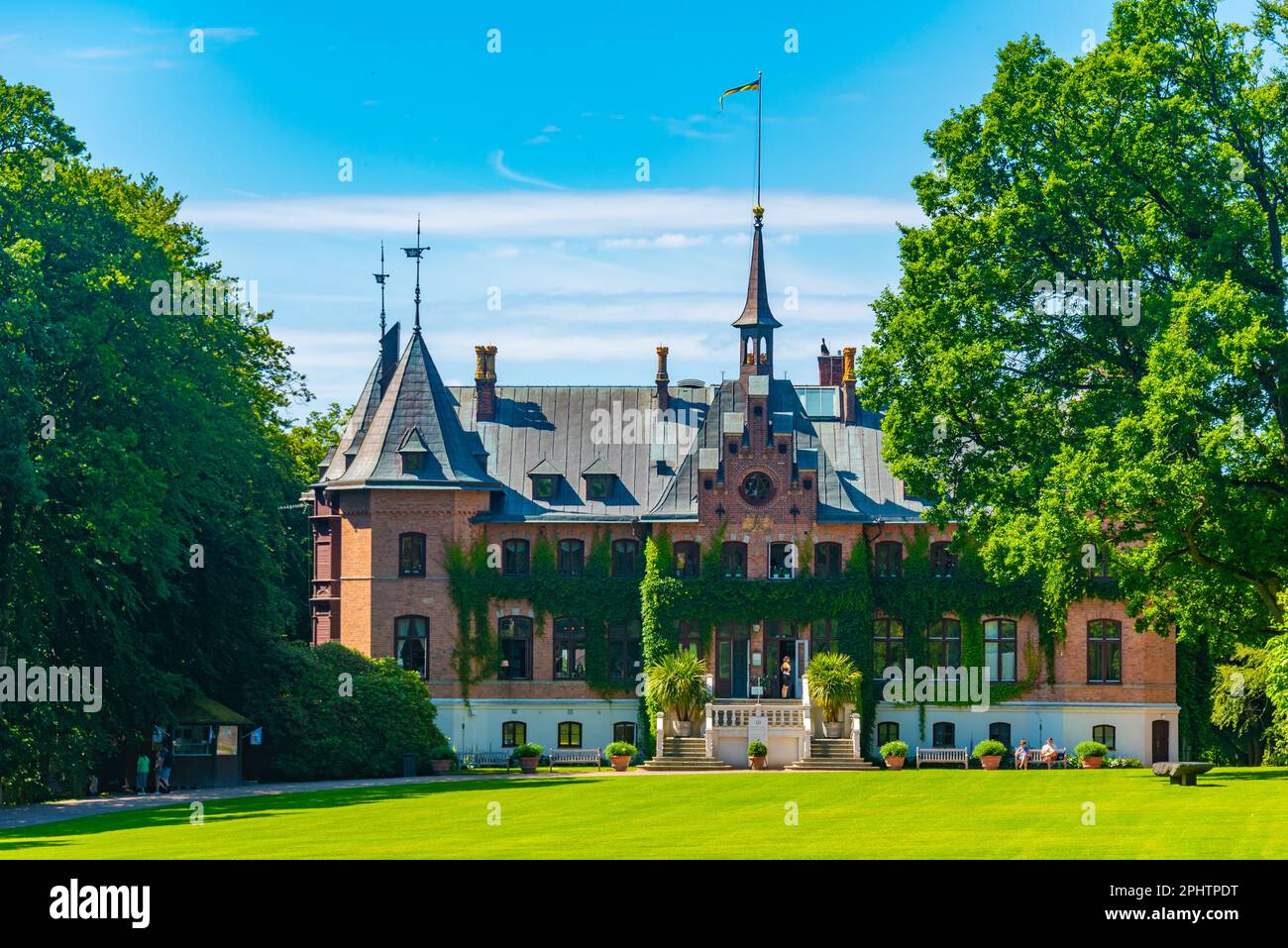 View of Sofiero palace in Sweden Stock Photo - Alamy