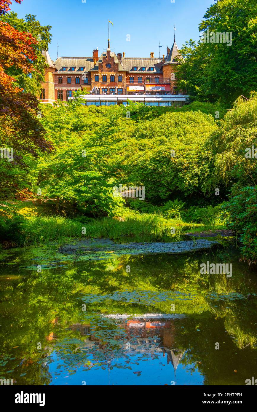 View of Sofiero palace in Sweden Stock Photo - Alamy