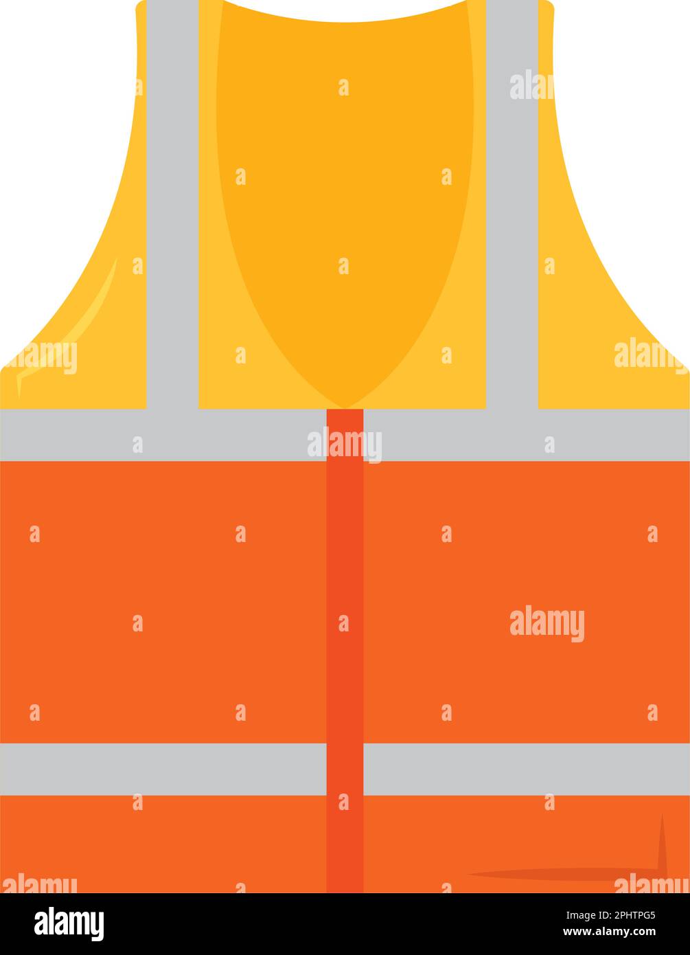 yellow construction vest uniform Stock Vector Image & Art - Alamy