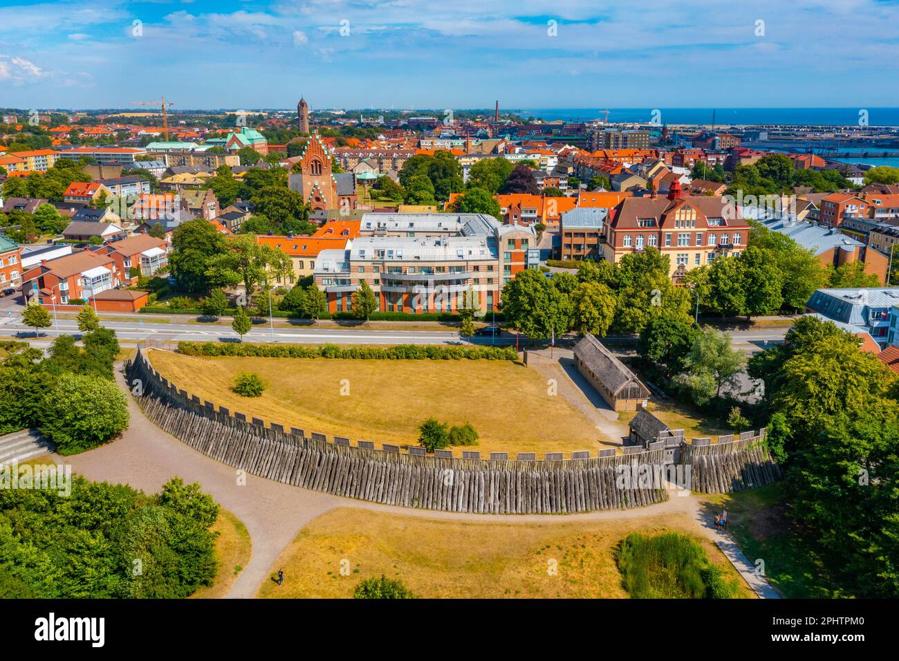 Viking fortress, trelleborg hi-res stock photography and images - Alamy