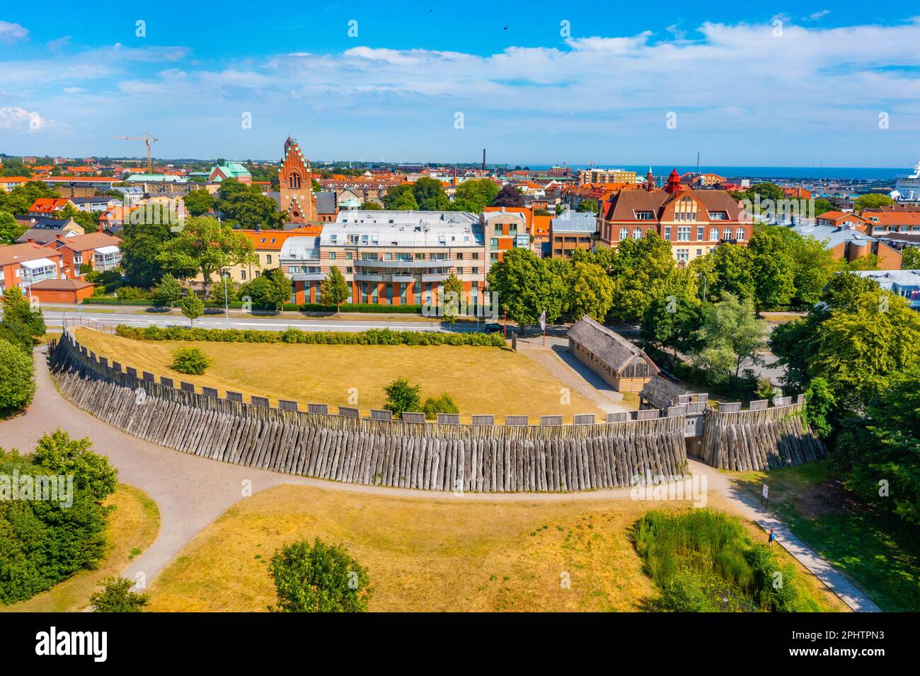 Fortress of trelleborg hi-res stock photography and images - Alamy