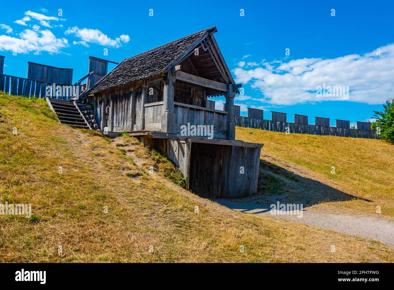 Trelleborg viking fortress hi-res stock photography and images - Alamy