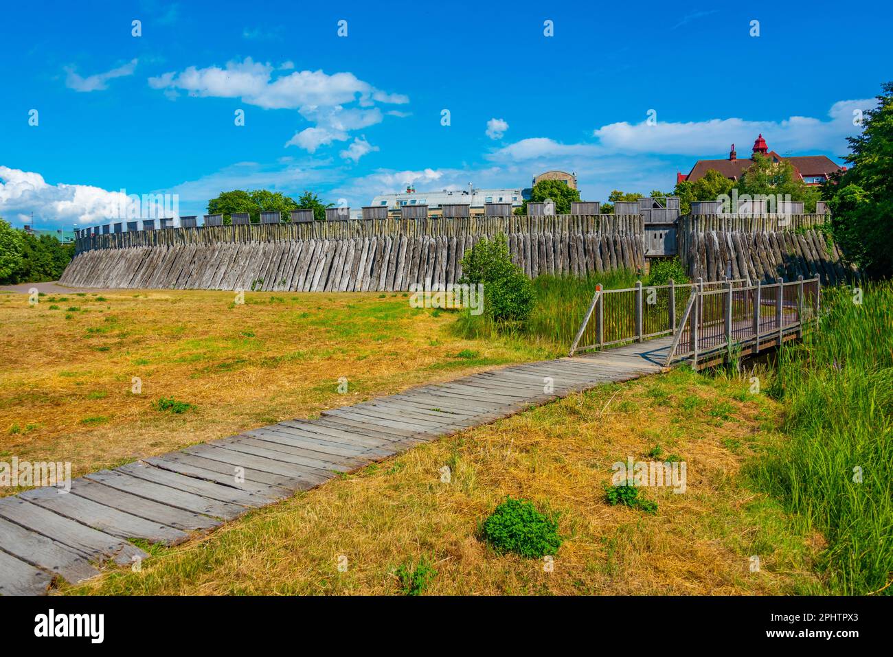 Viking fortress, trelleborg hi-res stock photography and images - Alamy