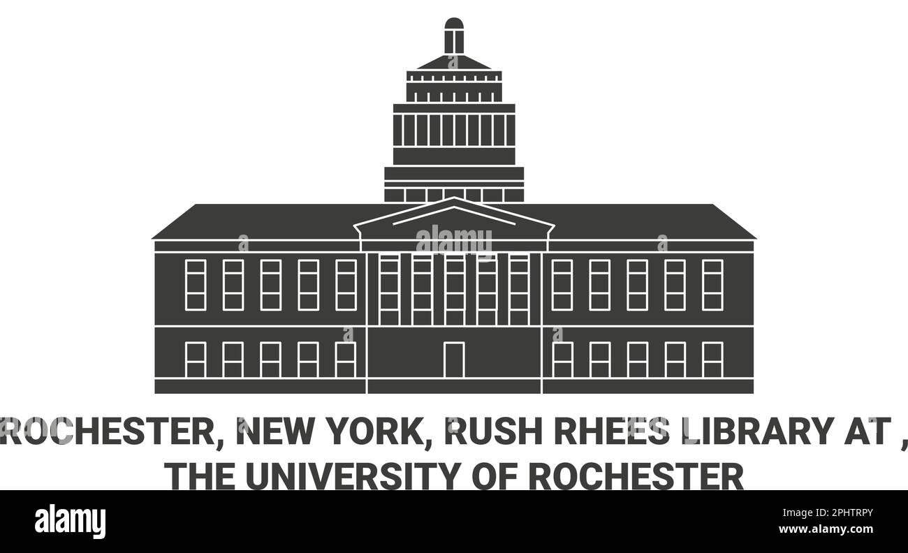 United States, Rochester, New York, Rush Rhees Library At , The ...