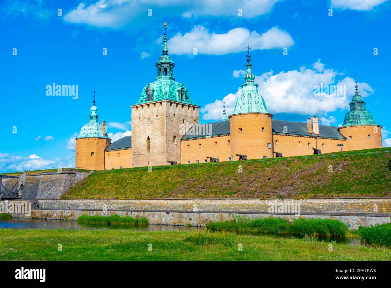 View of Kalmar castle in Sweden Stock Photo - Alamy