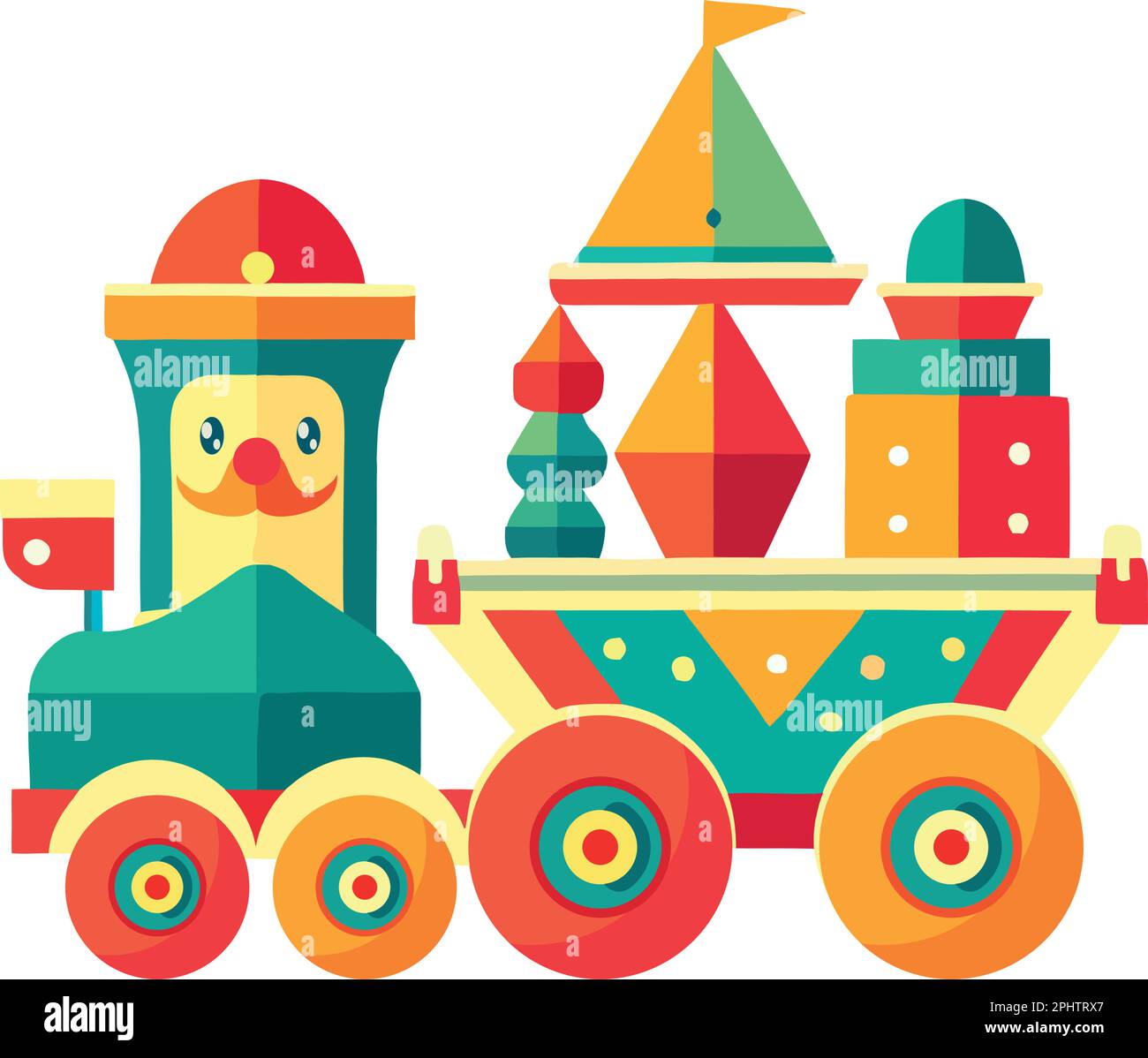 Train figures Stock Vector Images - Alamy