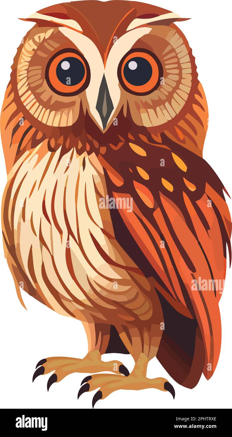 animal owl cute Stock Vector Image & Art - Alamy