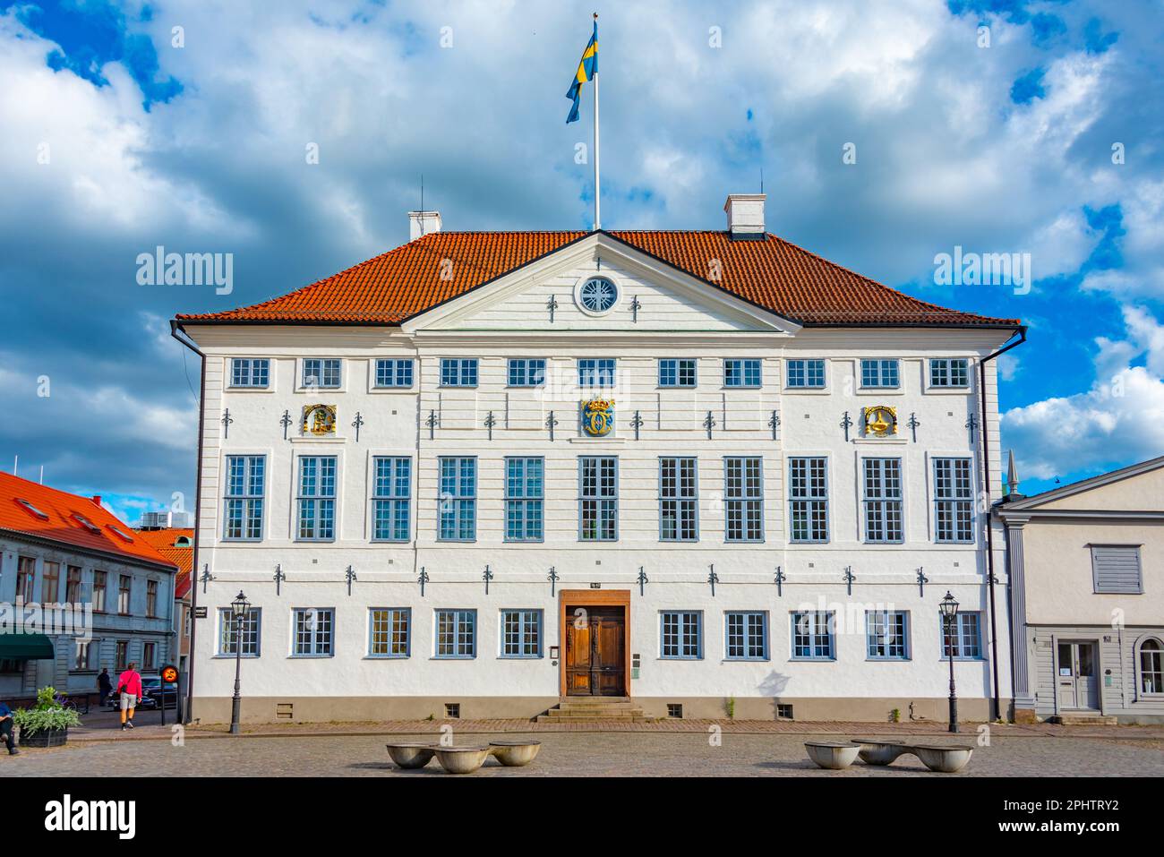 Town hall in Swedish town Kalmar Stock Photo - Alamy