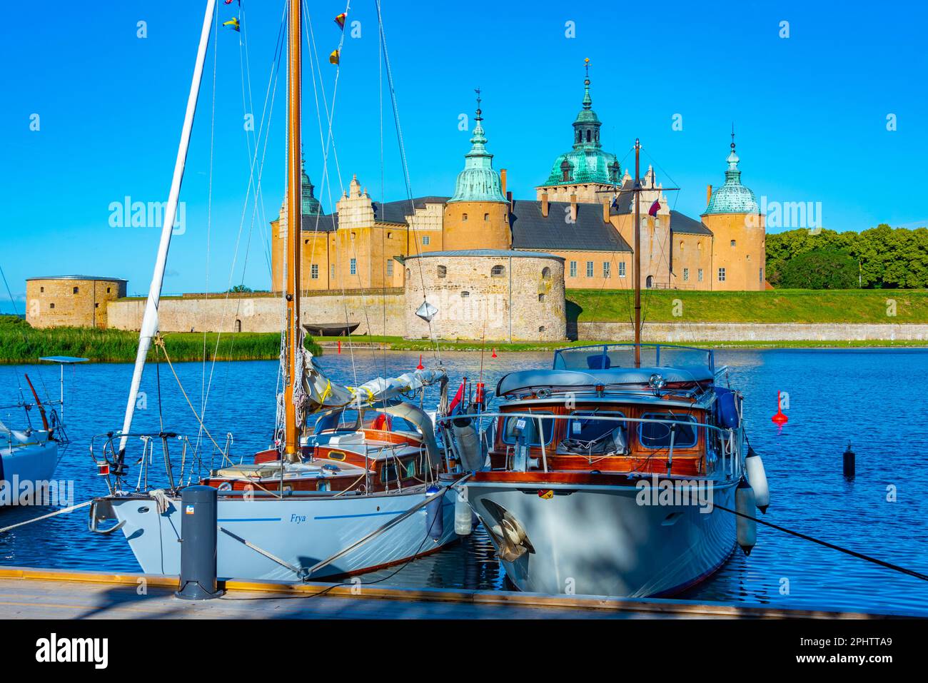 View of Kalmar castle in Sweden Stock Photo - Alamy