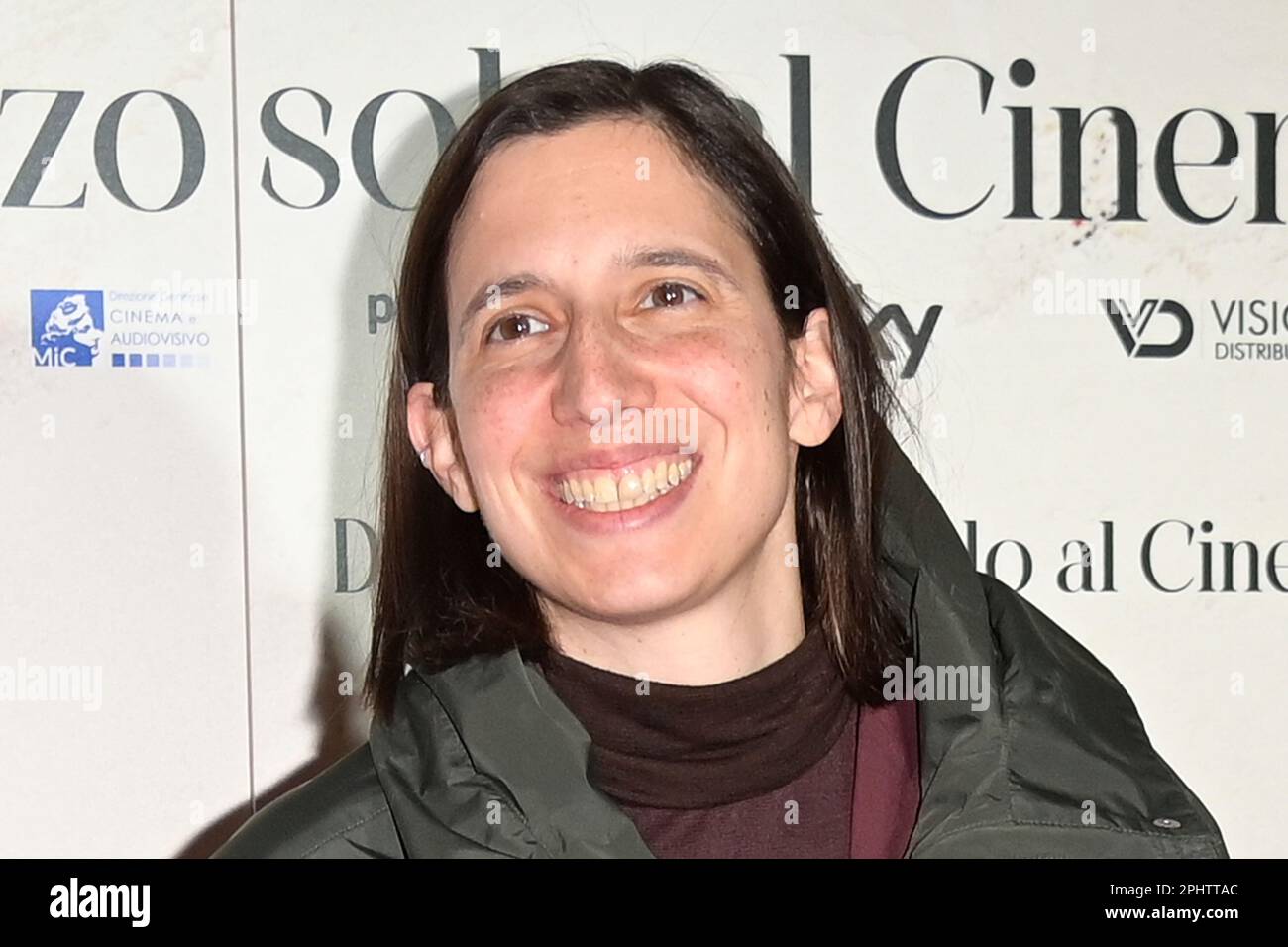 Rome, Italy. 29th Mar, 2023. Elly Schlein attends the red carpet of the ...