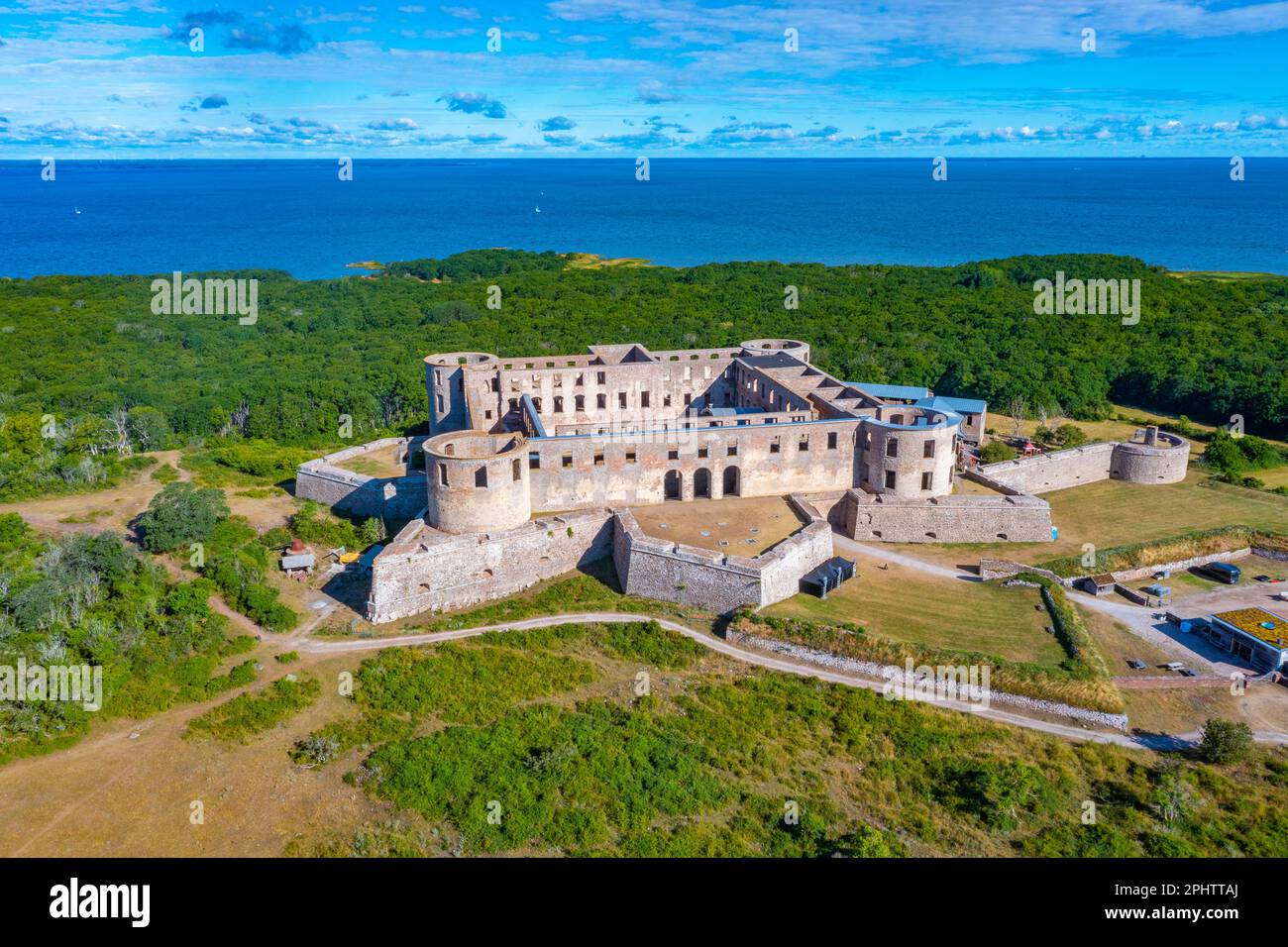 Aerial kalmar castle hi-res stock photography and images - Alamy