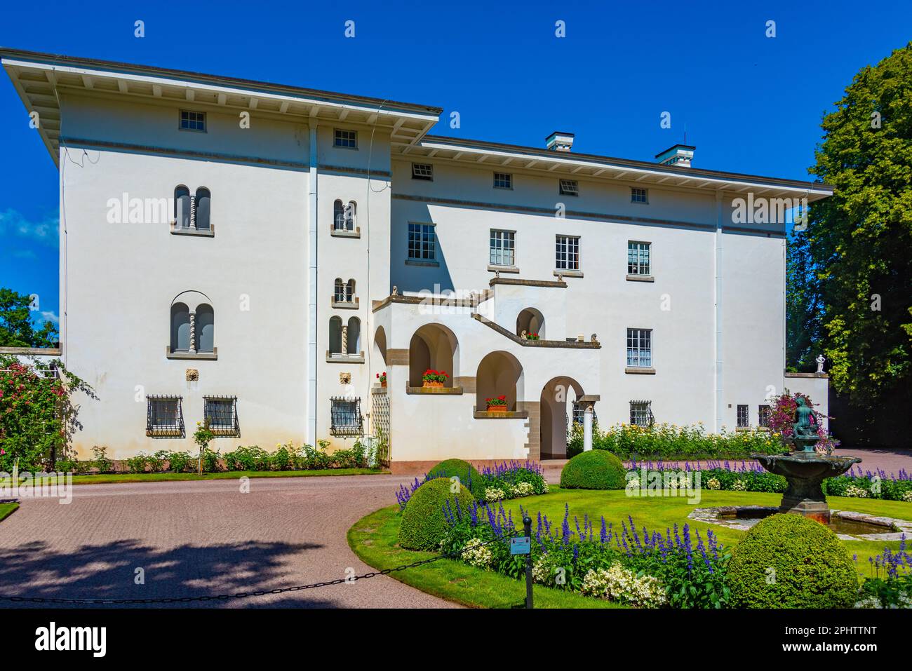 Solliden castle in Swedish island Öland Stock Photo - Alamy