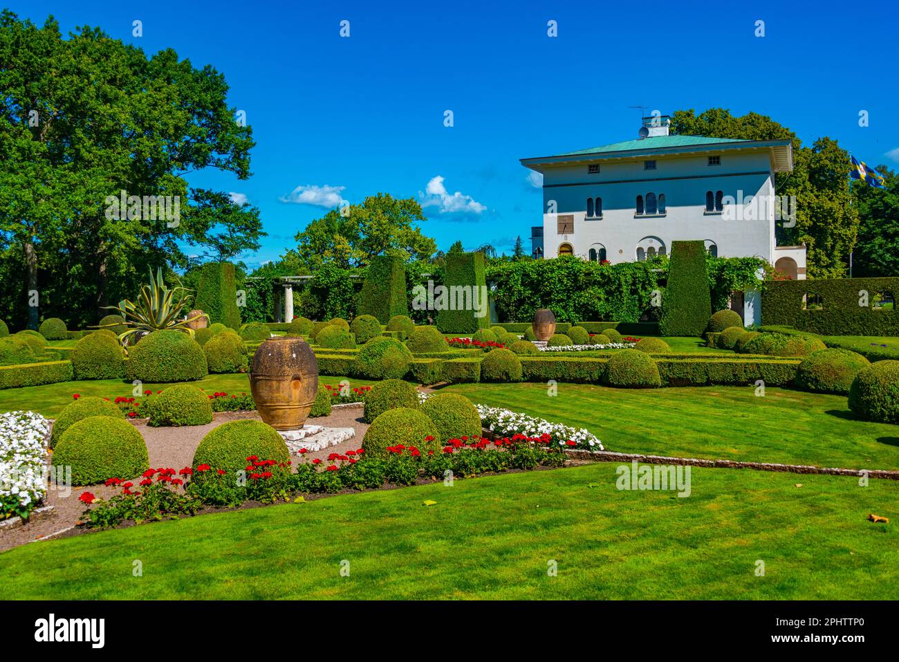 Solliden castle in Swedish island Öland Stock Photo - Alamy