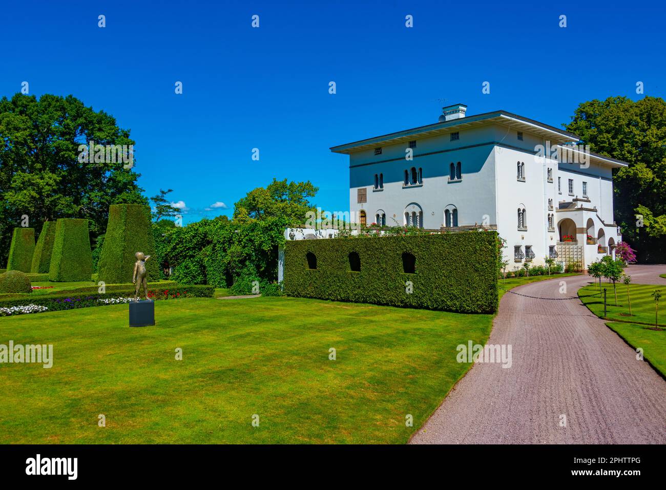 Solliden castle in Swedish island Öland Stock Photo - Alamy