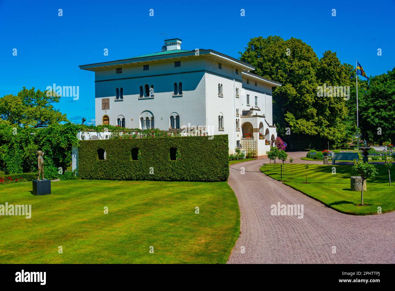Solliden castle in Swedish island Öland Stock Photo - Alamy